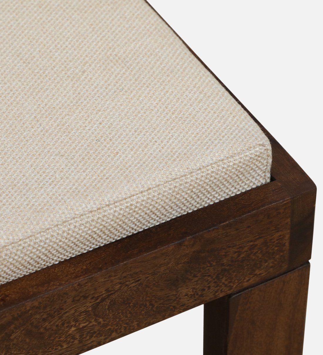 Velty Sheesham Wood Nesting Coffee Table Set With Cushioned Stools By ...